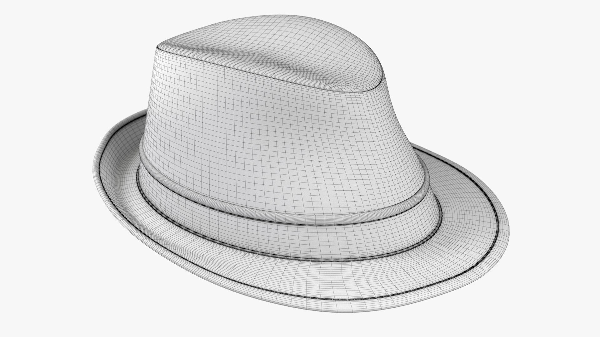 3D Fedora Hat 8K PBR Textures - TurboSquid 1893176