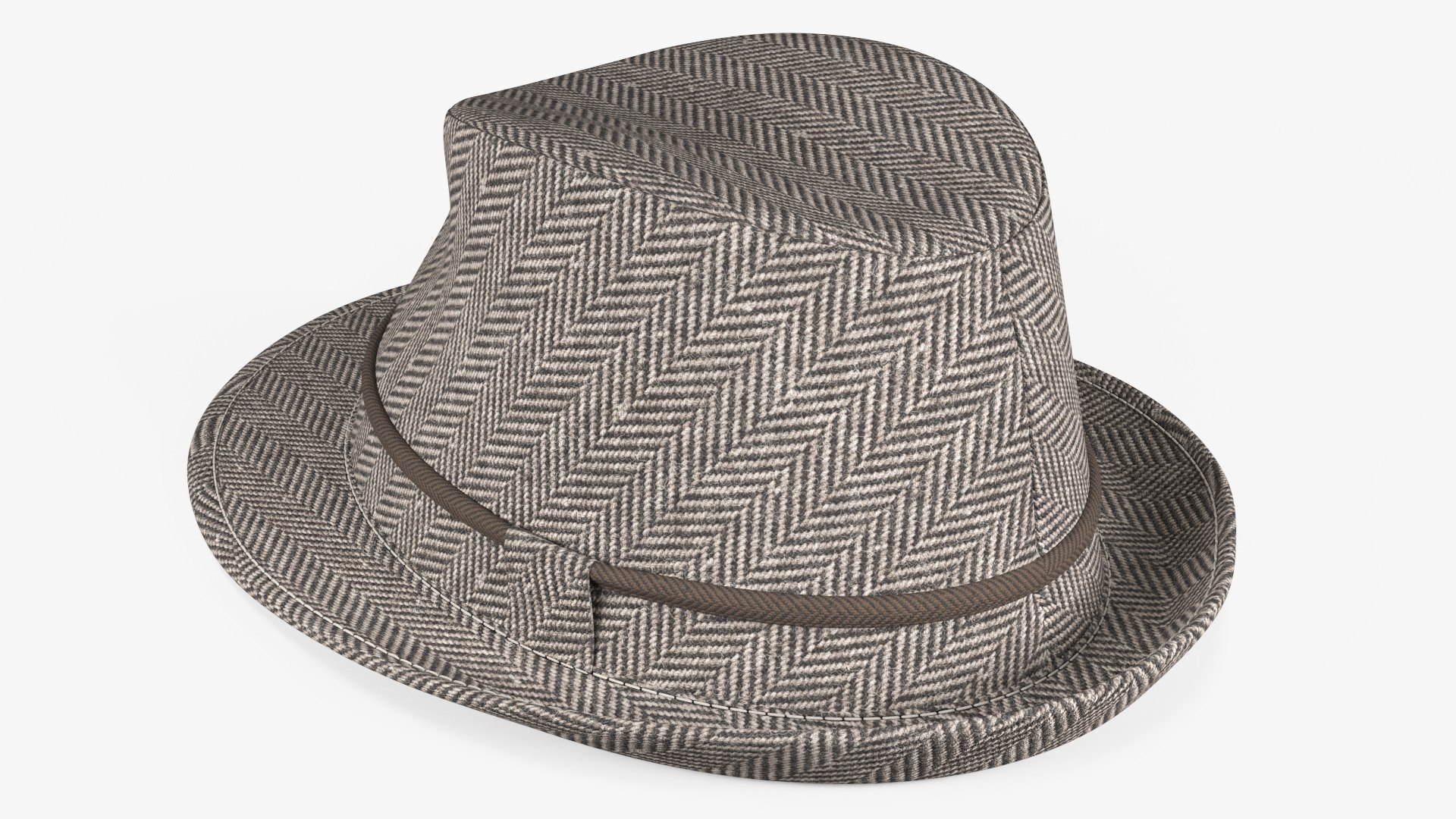 3D Fedora Hat 8K PBR Textures - TurboSquid 1893176