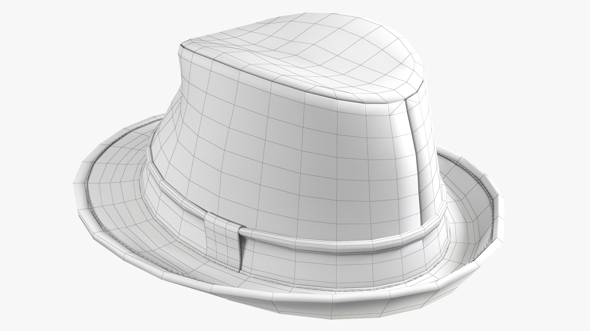 3D Fedora Hat 8K PBR Textures - TurboSquid 1893176