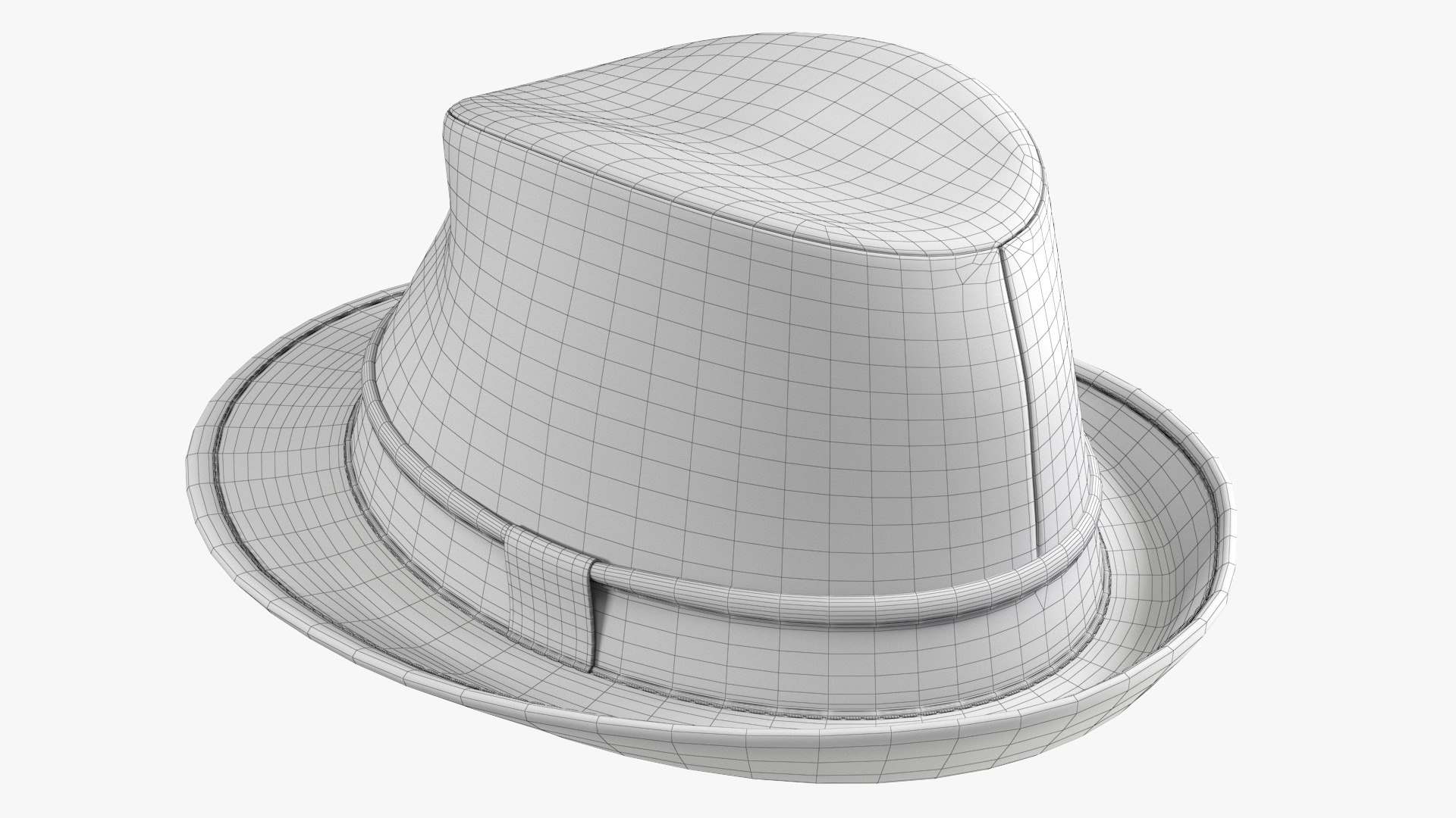 3D Fedora Hat 8K PBR Textures - TurboSquid 1893176