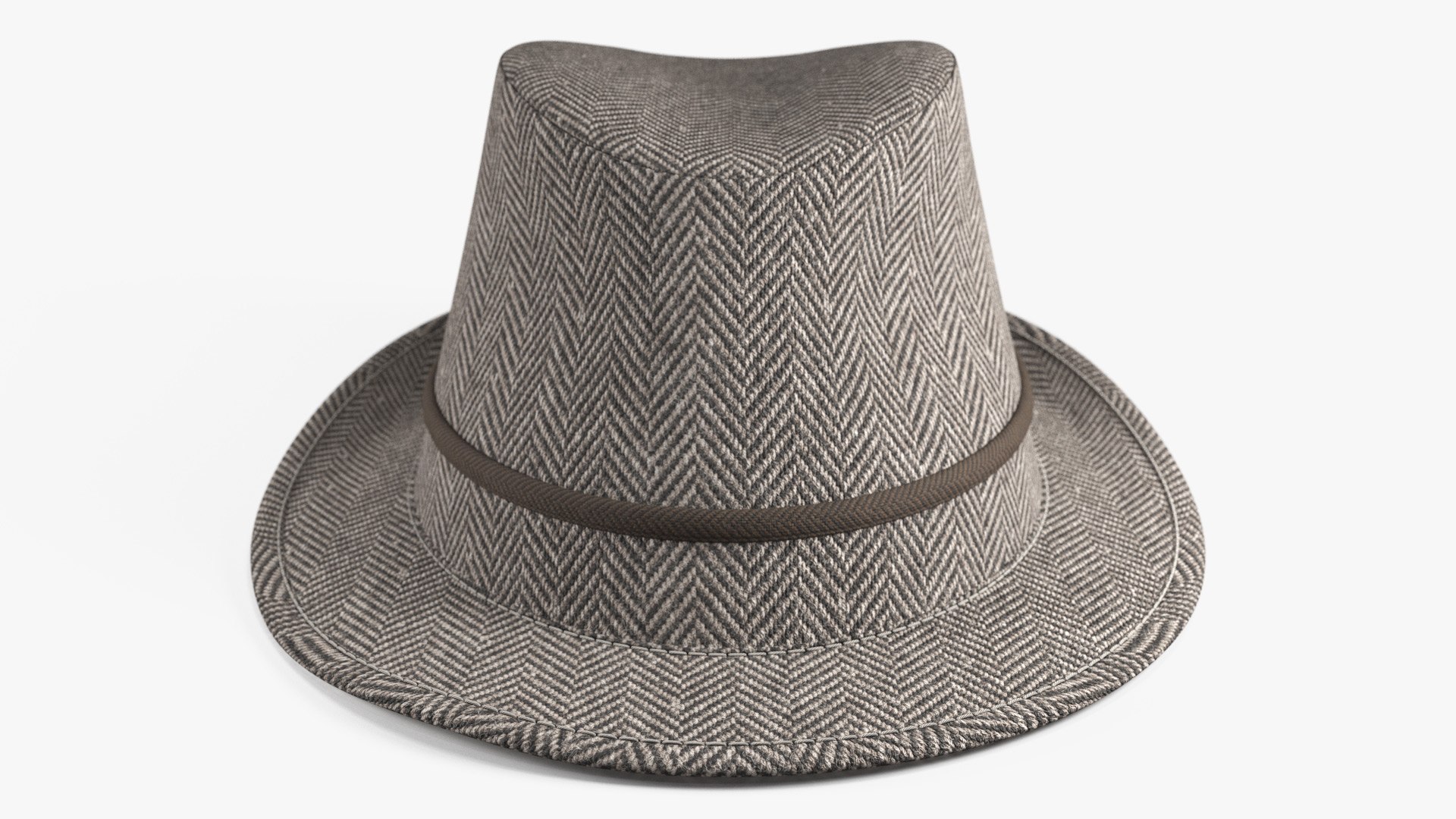 3D Fedora Hat 8K PBR Textures - TurboSquid 1893176