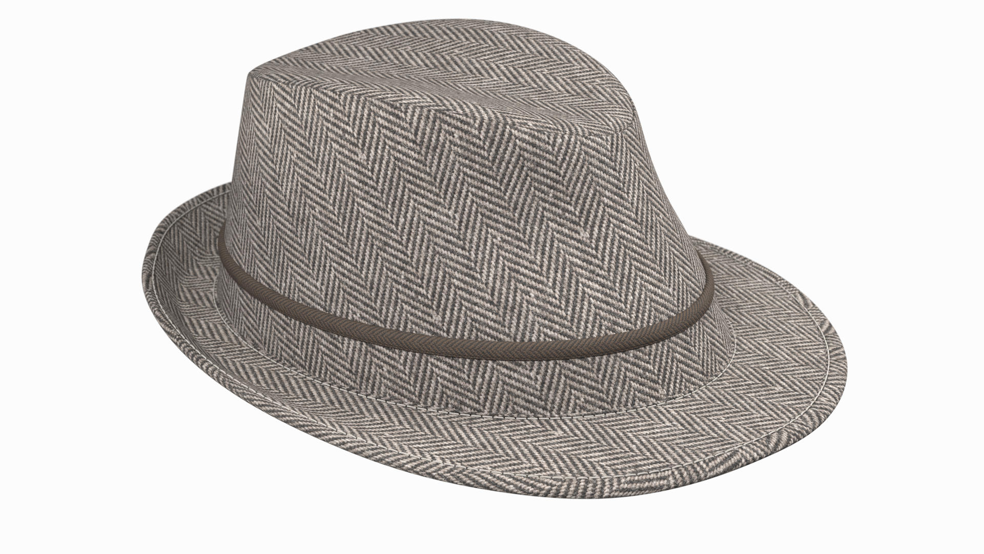 3D Fedora Hat 8K PBR Textures - TurboSquid 1893176