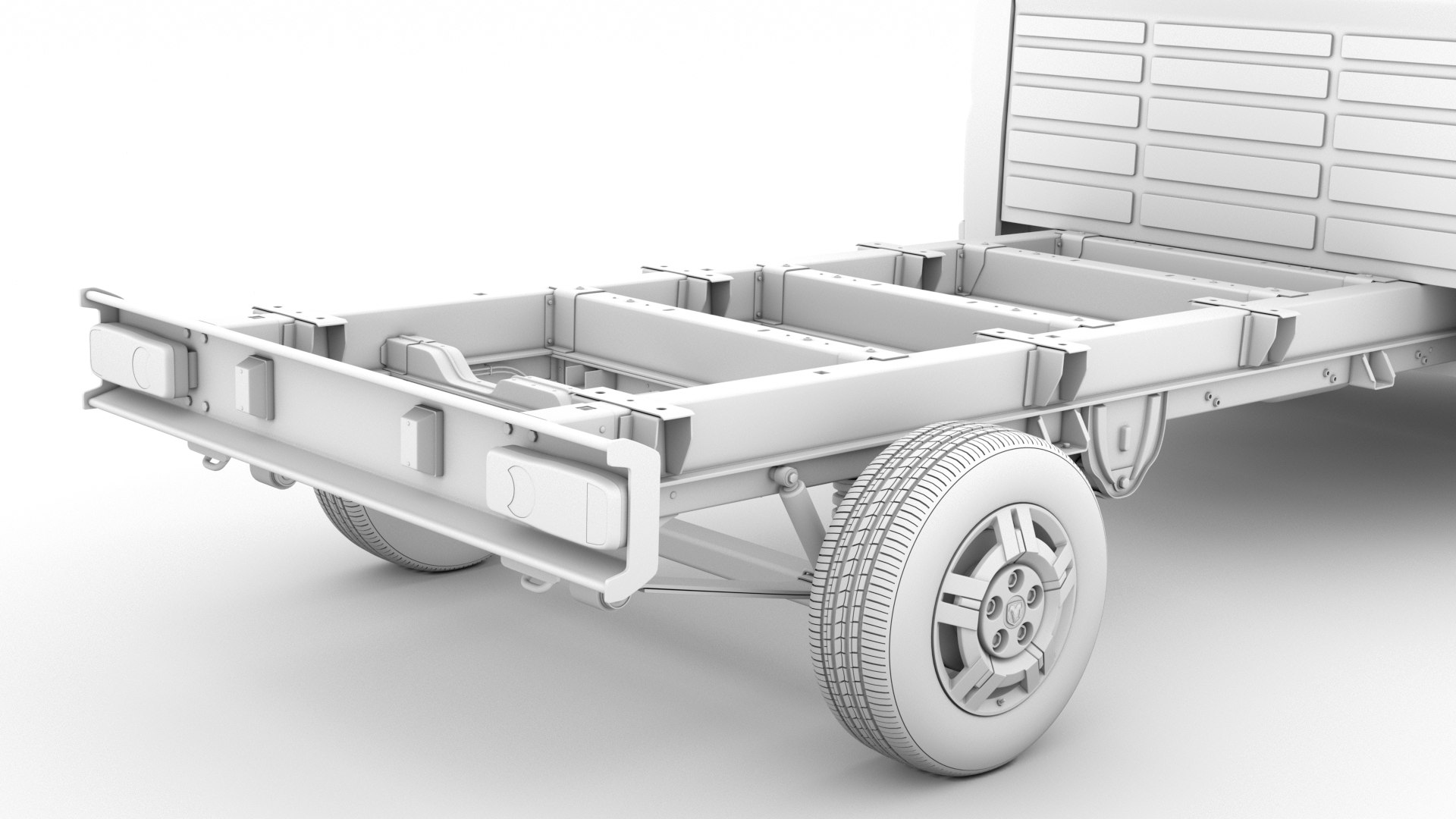 3D ram promaster chassis truck model - TurboSquid 1473239
