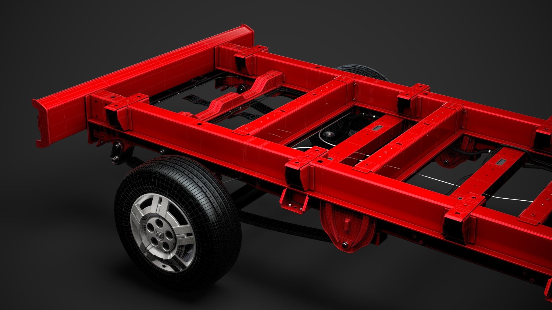 3D ram promaster chassis truck model - TurboSquid 1473239