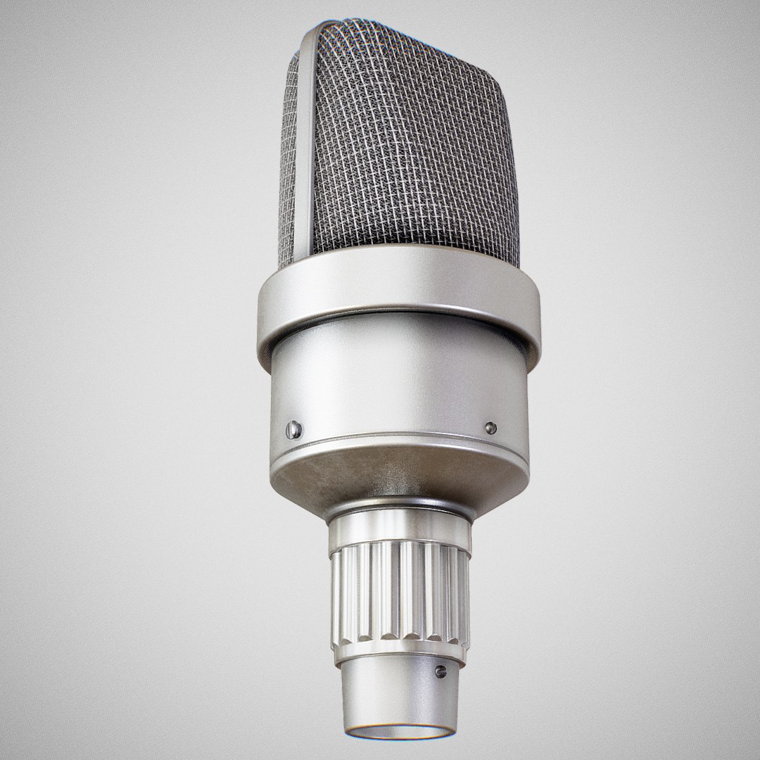3D Neumann M49 Microphone Model - TurboSquid 1380625