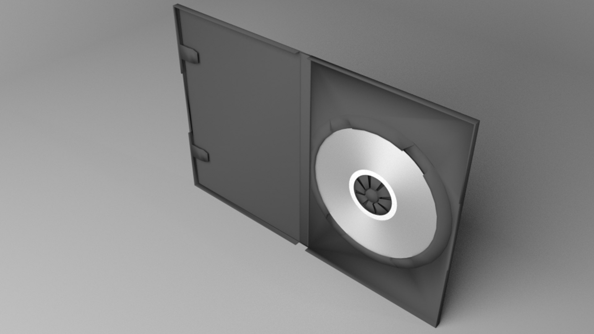Single dvd case 3D - TurboSquid 1562334