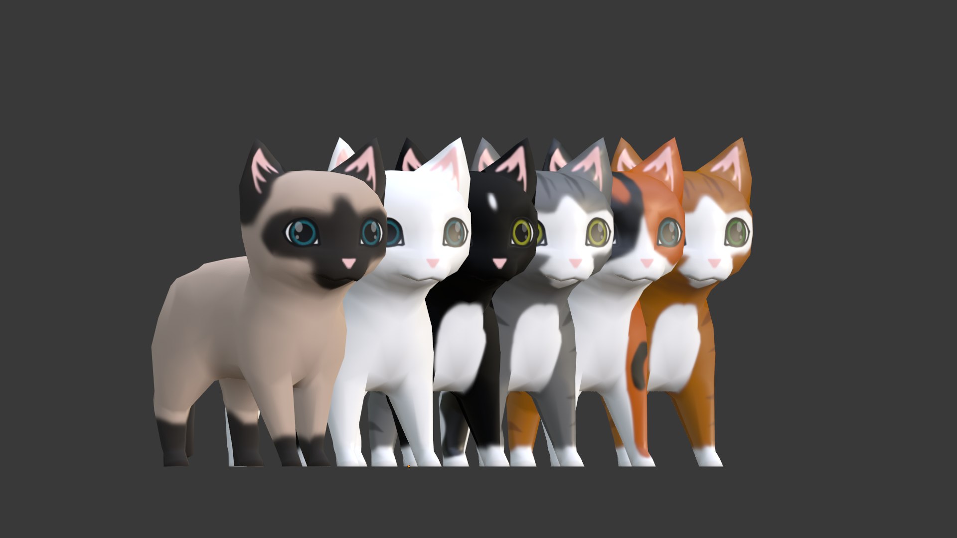 3D Model Scottish Fold Cat - TurboSquid 1609392