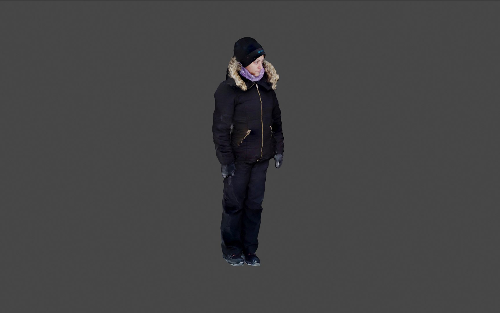 3D ROSE Woman Character Model - TurboSquid 1993784