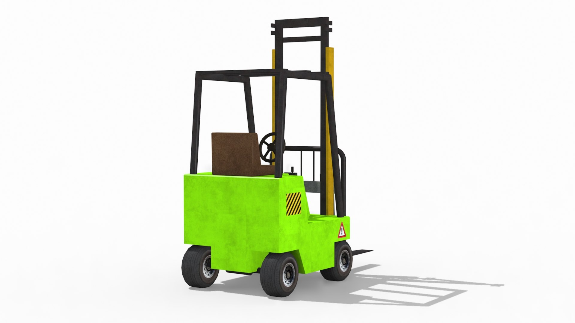 Scissor lift forklift straddle carrier collection 3D model - TurboSquid ...