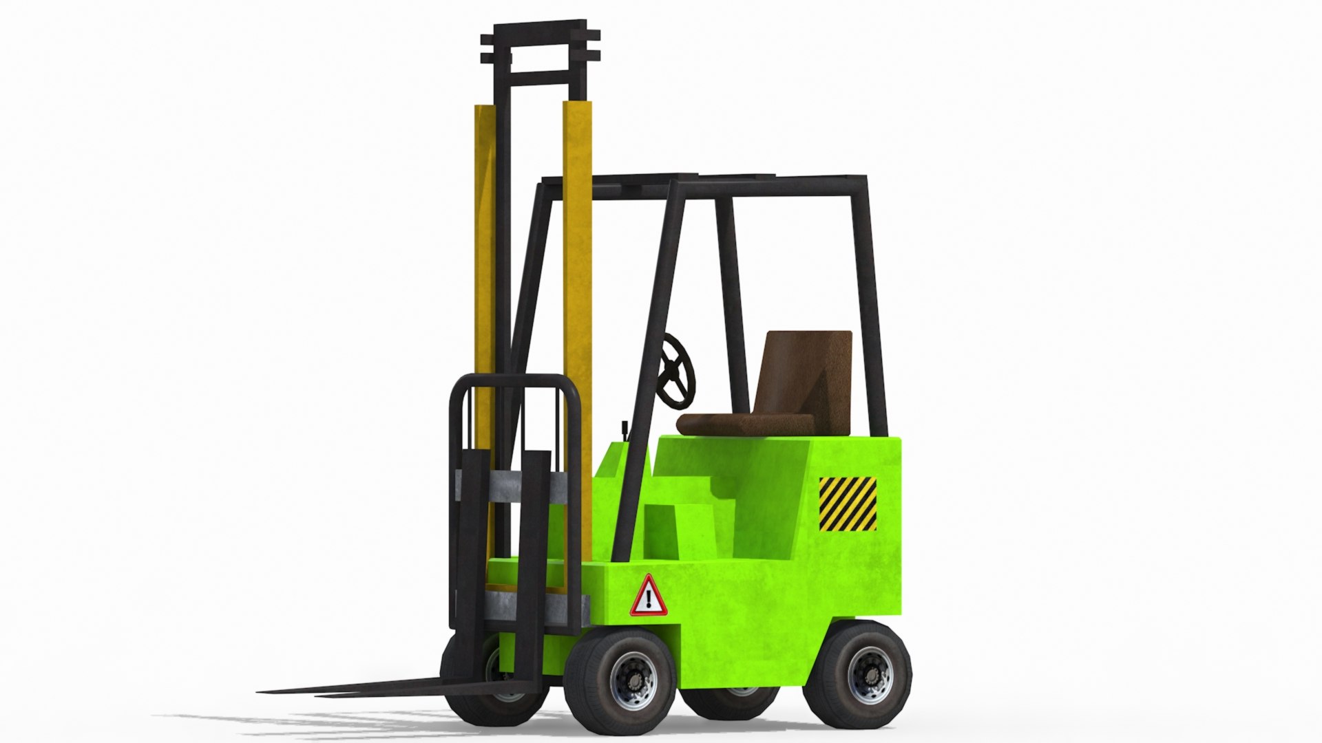 Scissor lift forklift straddle carrier collection 3D model - TurboSquid ...