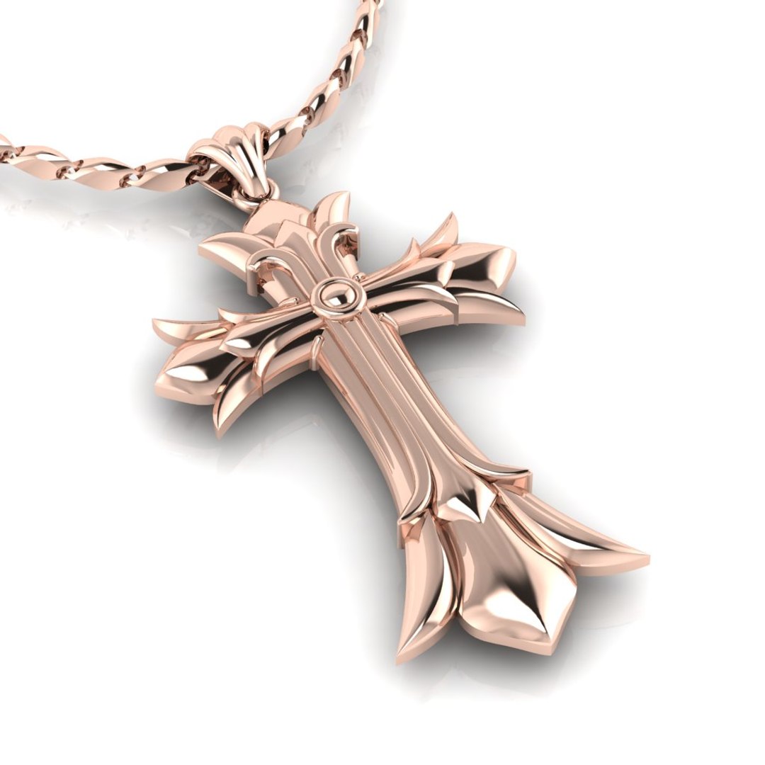 3D Medieval Cross - TurboSquid 1490407