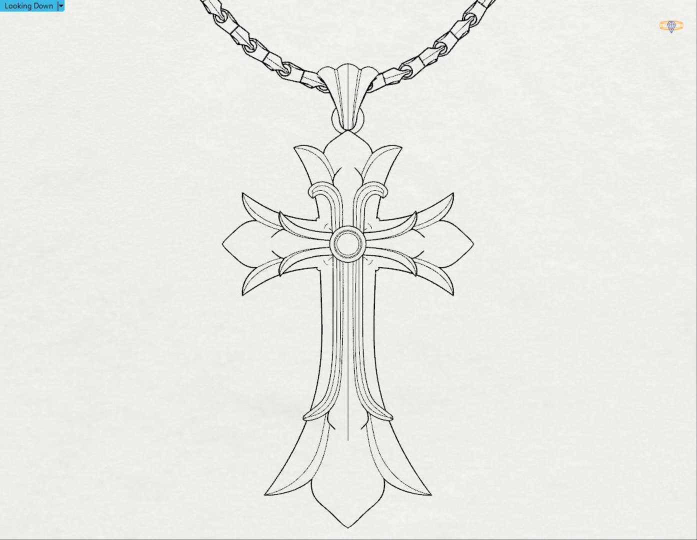 3D Medieval Cross - TurboSquid 1490407