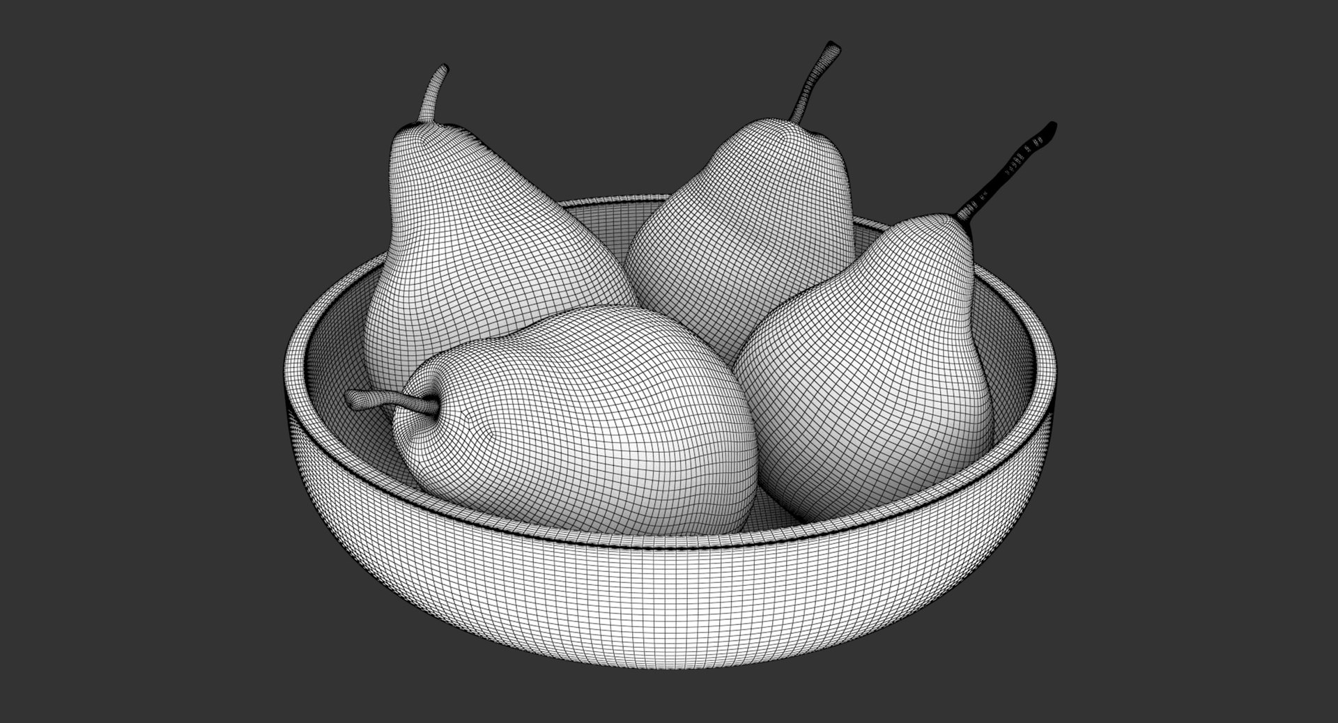 Pear Fruits 3D model - TurboSquid 1866356
