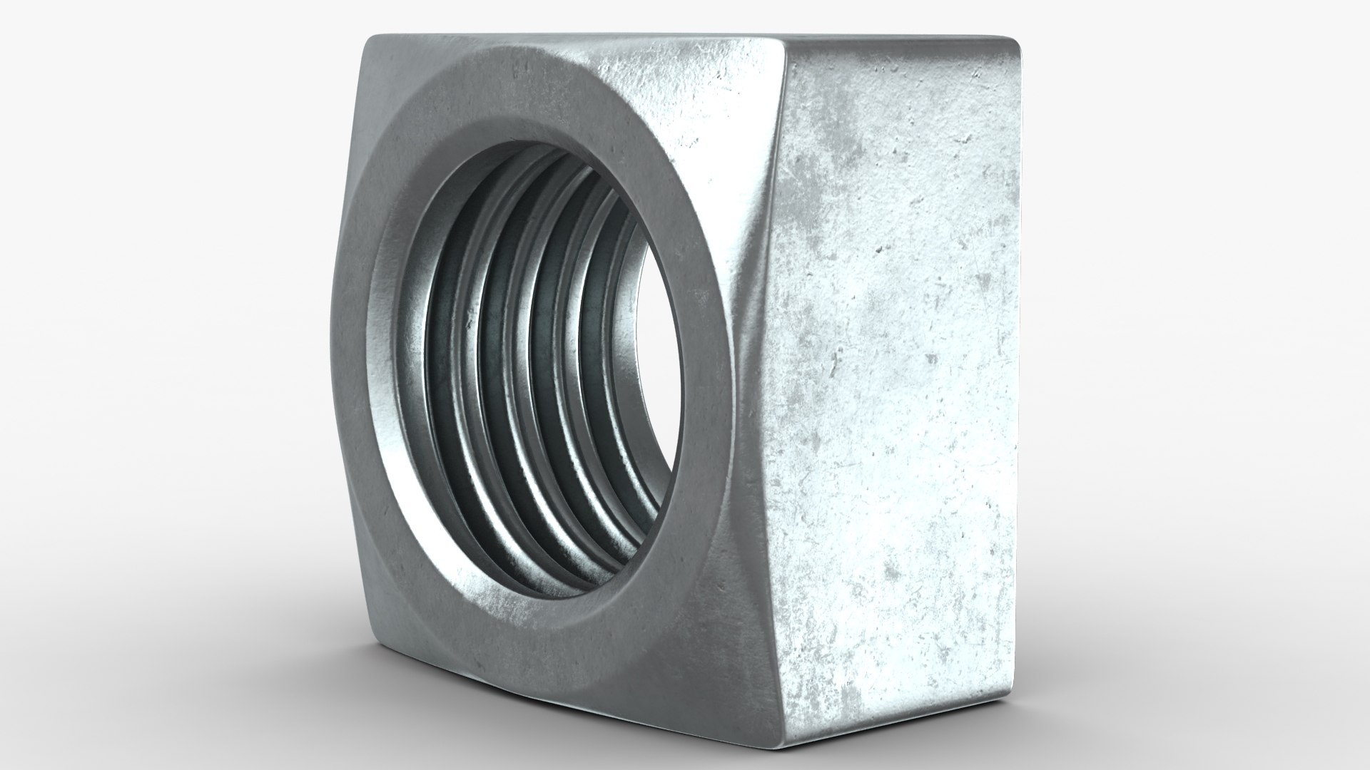 3D Model Square Nut - TurboSquid 1665002