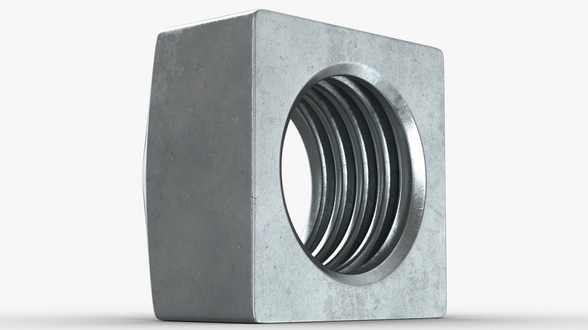 3D Model Square Nut - TurboSquid 1665002