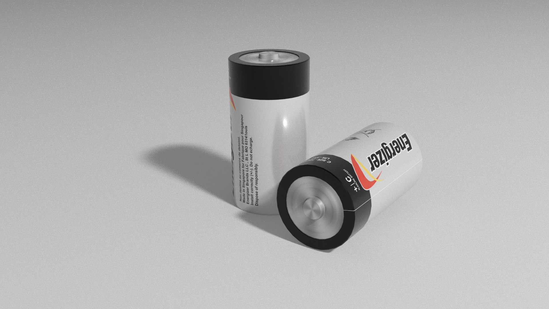 Batteries 3D Model - TurboSquid 2022635
