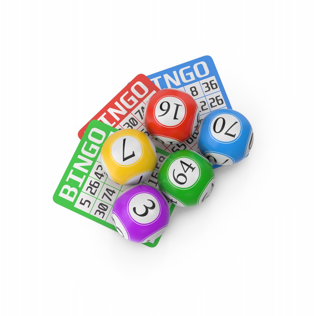 3D Model Bingo Balls And Cards - TurboSquid 2323793