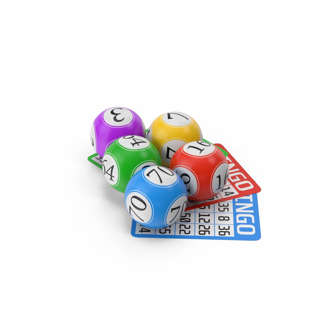 3D Model Bingo Balls And Cards - TurboSquid 2323793