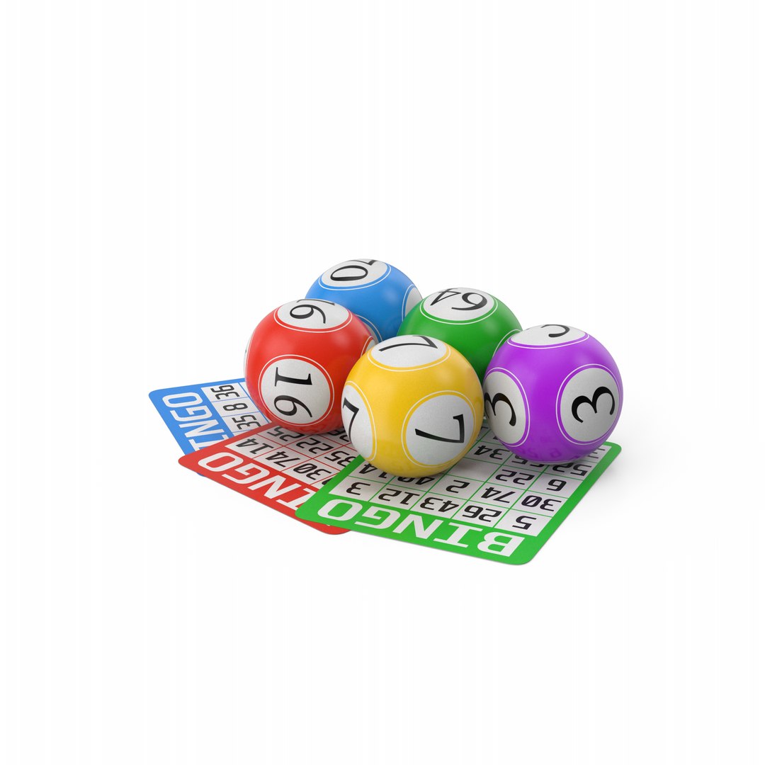 3D Model Bingo Balls And Cards - TurboSquid 2323793