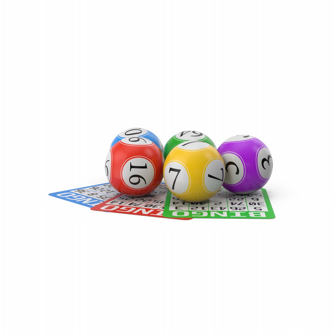 3D Model Bingo Balls And Cards - TurboSquid 2323793