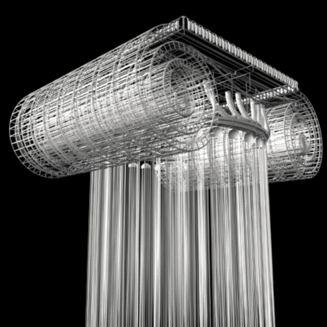 Ionic Column 3d Model