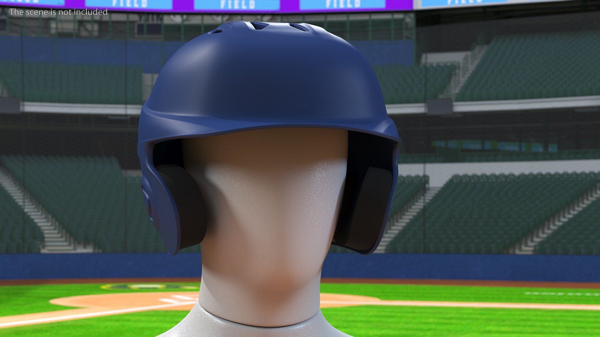 Baseball Batting Helmet 3D - TurboSquid 2229491