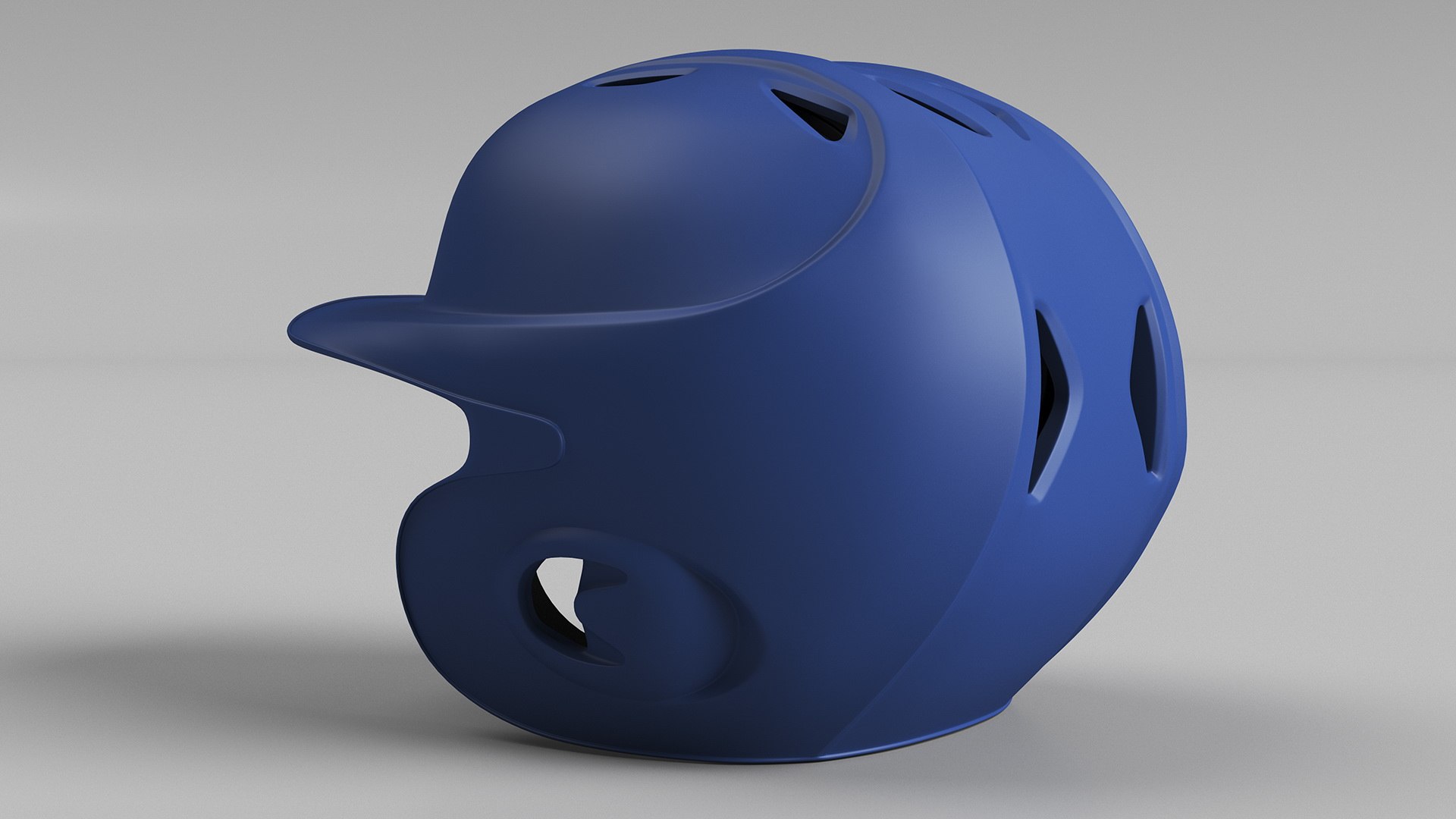 Baseball Batting Helmet 3D - TurboSquid 2229491