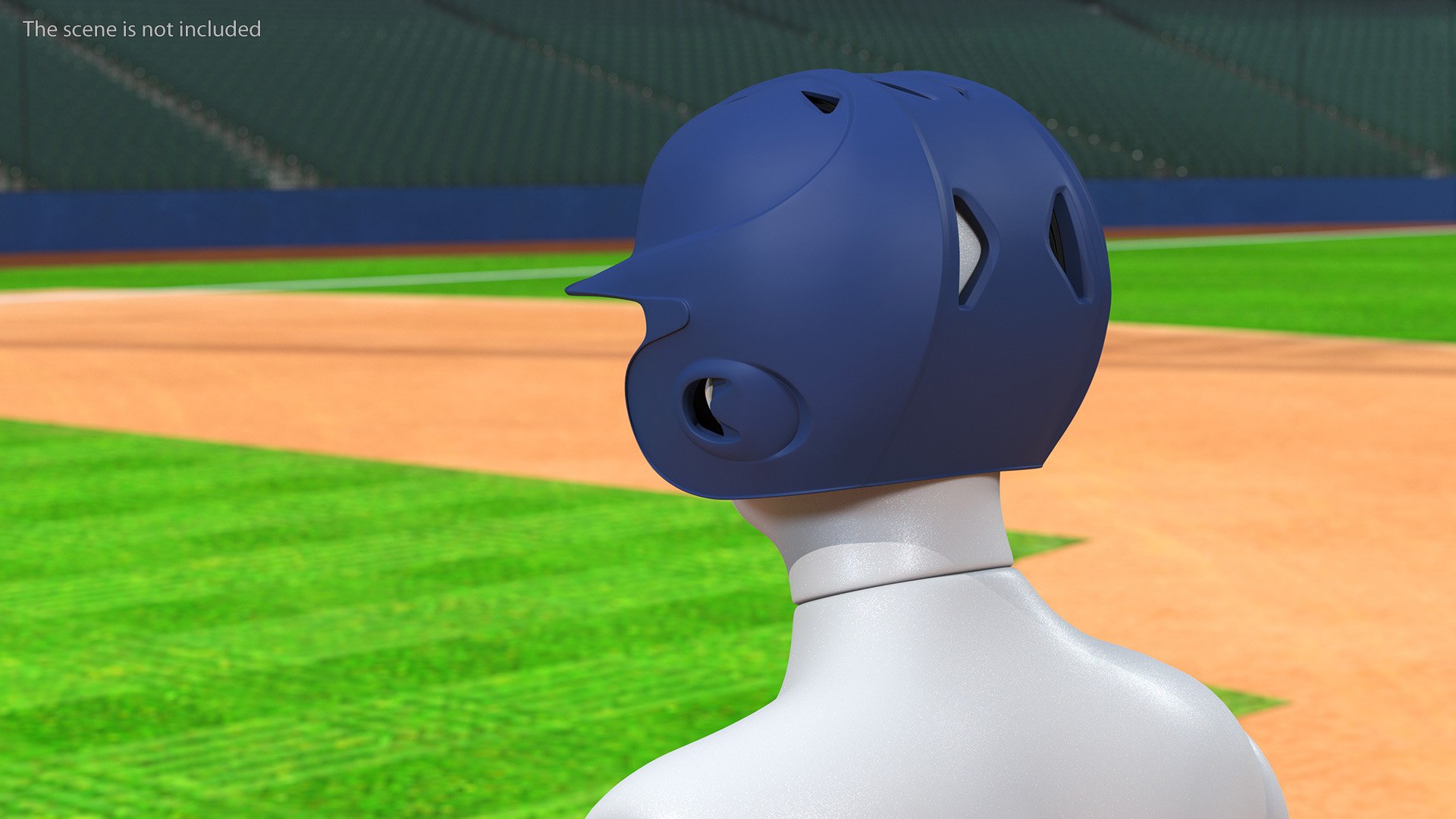 Baseball Batting Helmet 3D - TurboSquid 2229491