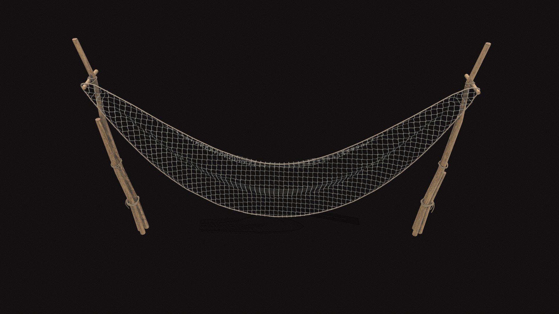 3D Medieval Fish Drying Racks 02 - TurboSquid 2326216