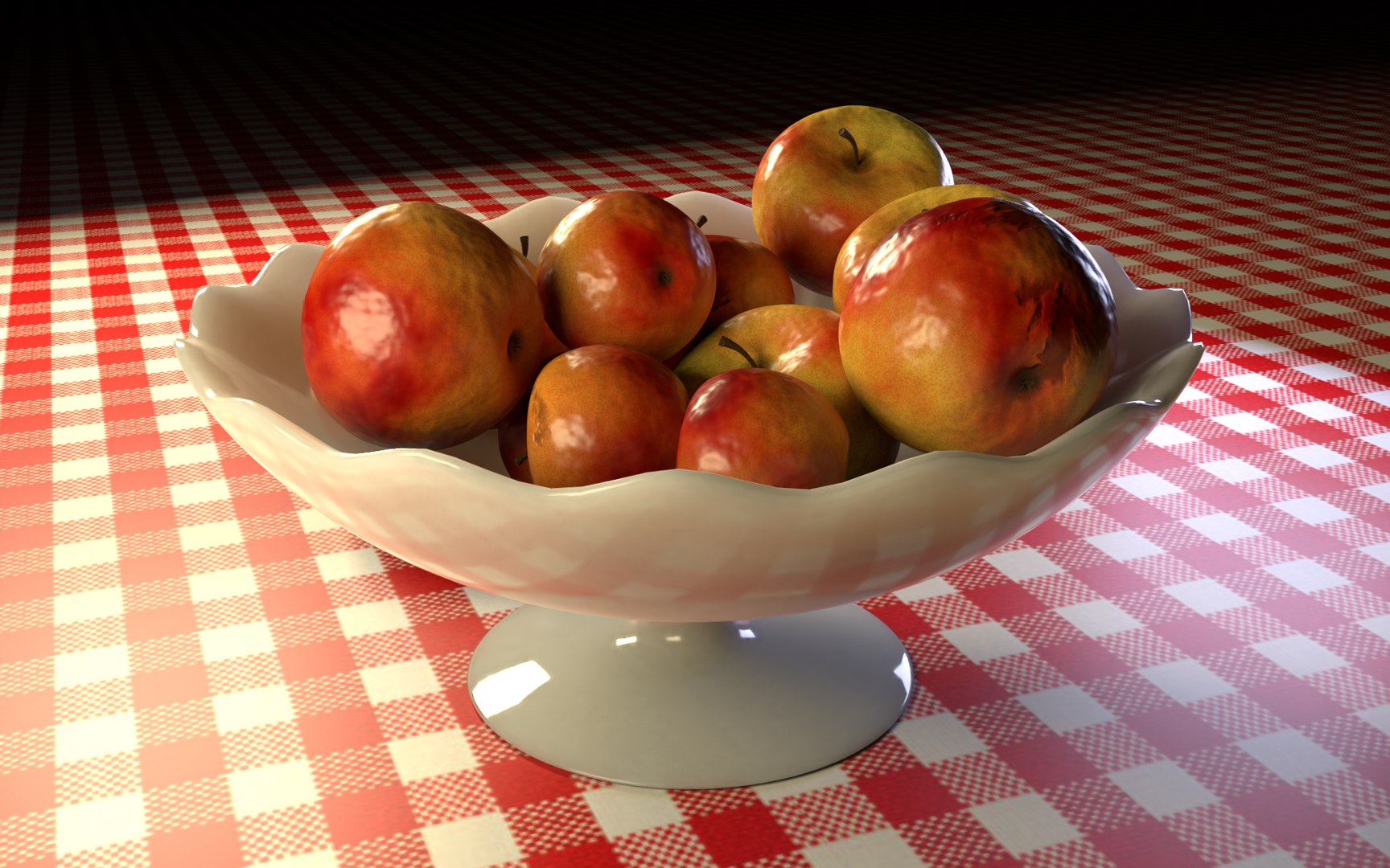 3D Apples Blender Model - TurboSquid 1519150
