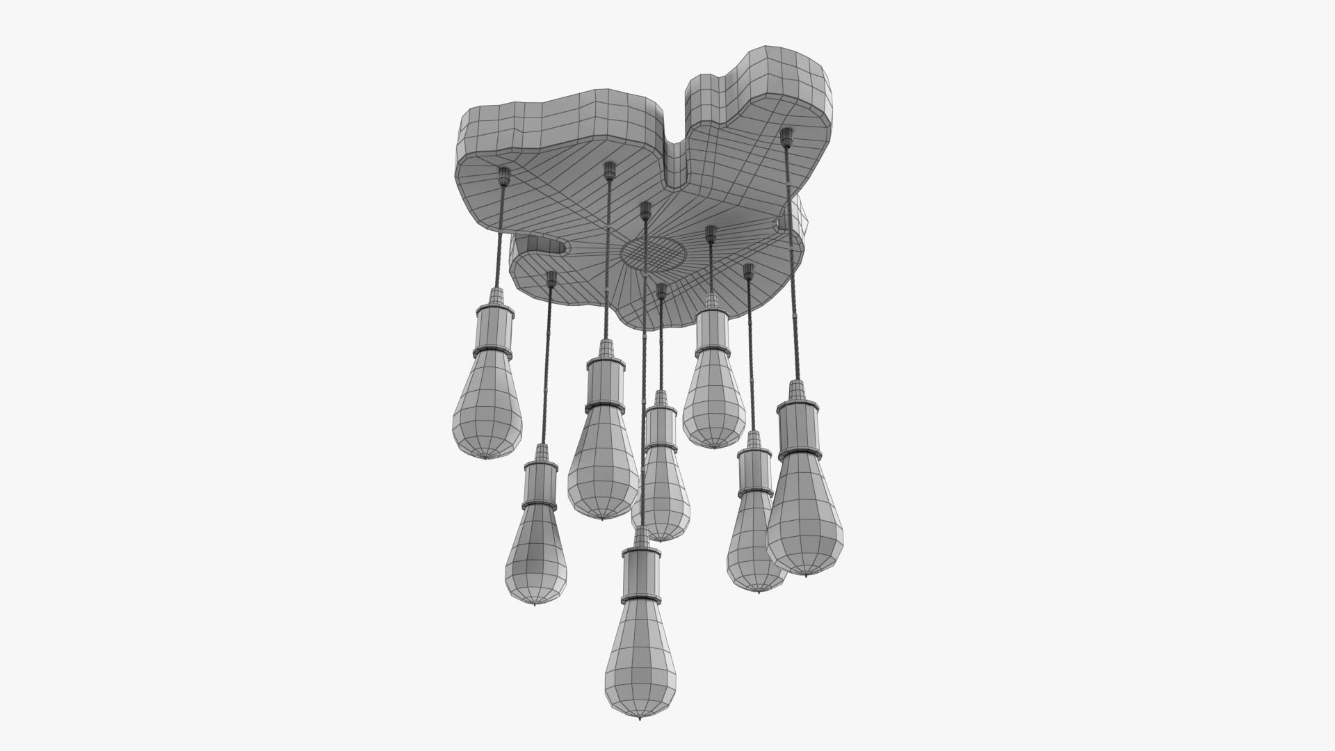 Hanging light 3D - TurboSquid 2070280