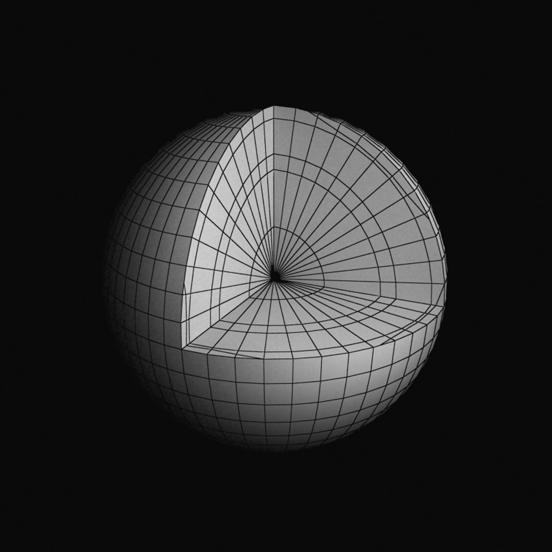 3d model photoreal earth structure