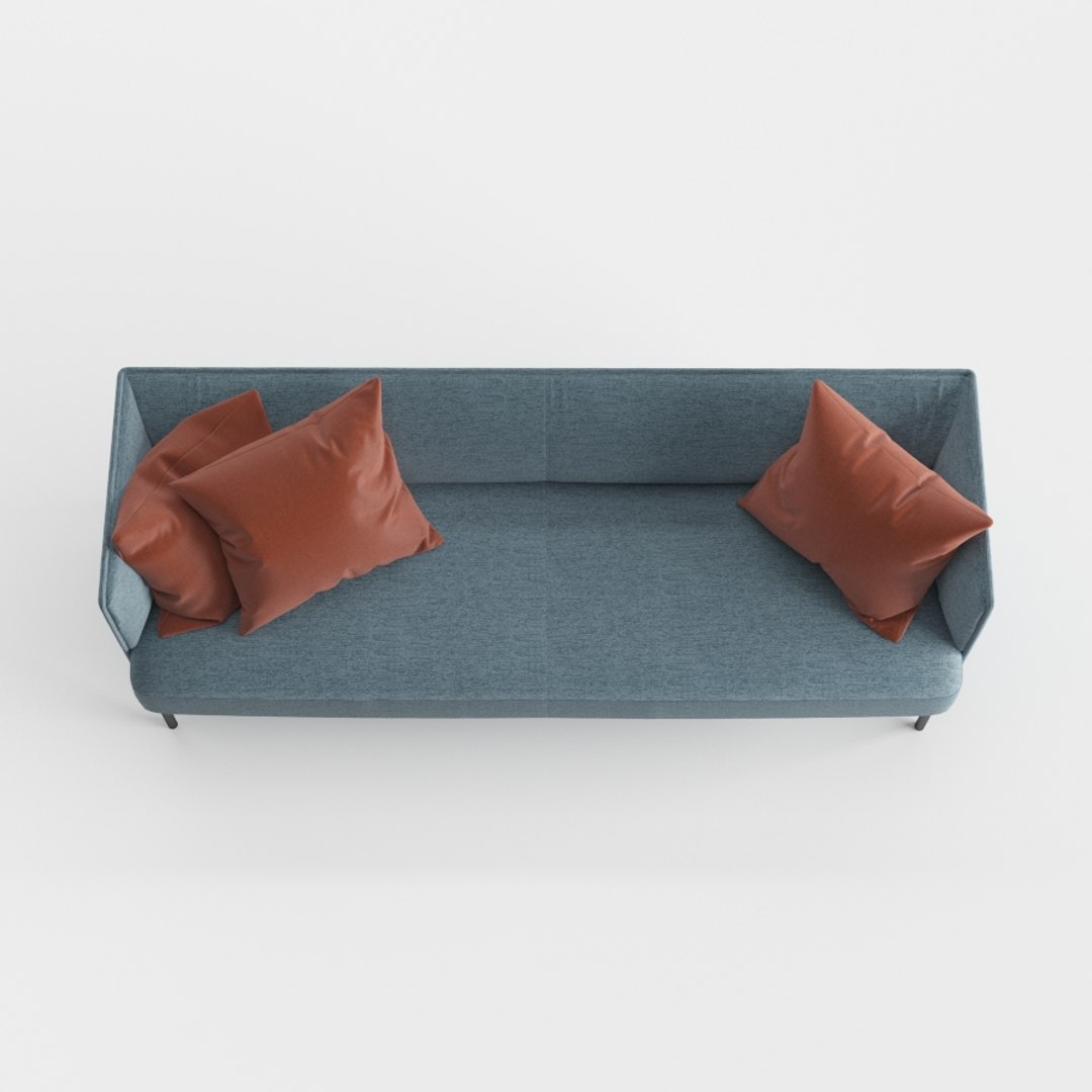 3D Bernhardt Sofa Finale - TurboSquid 1570022