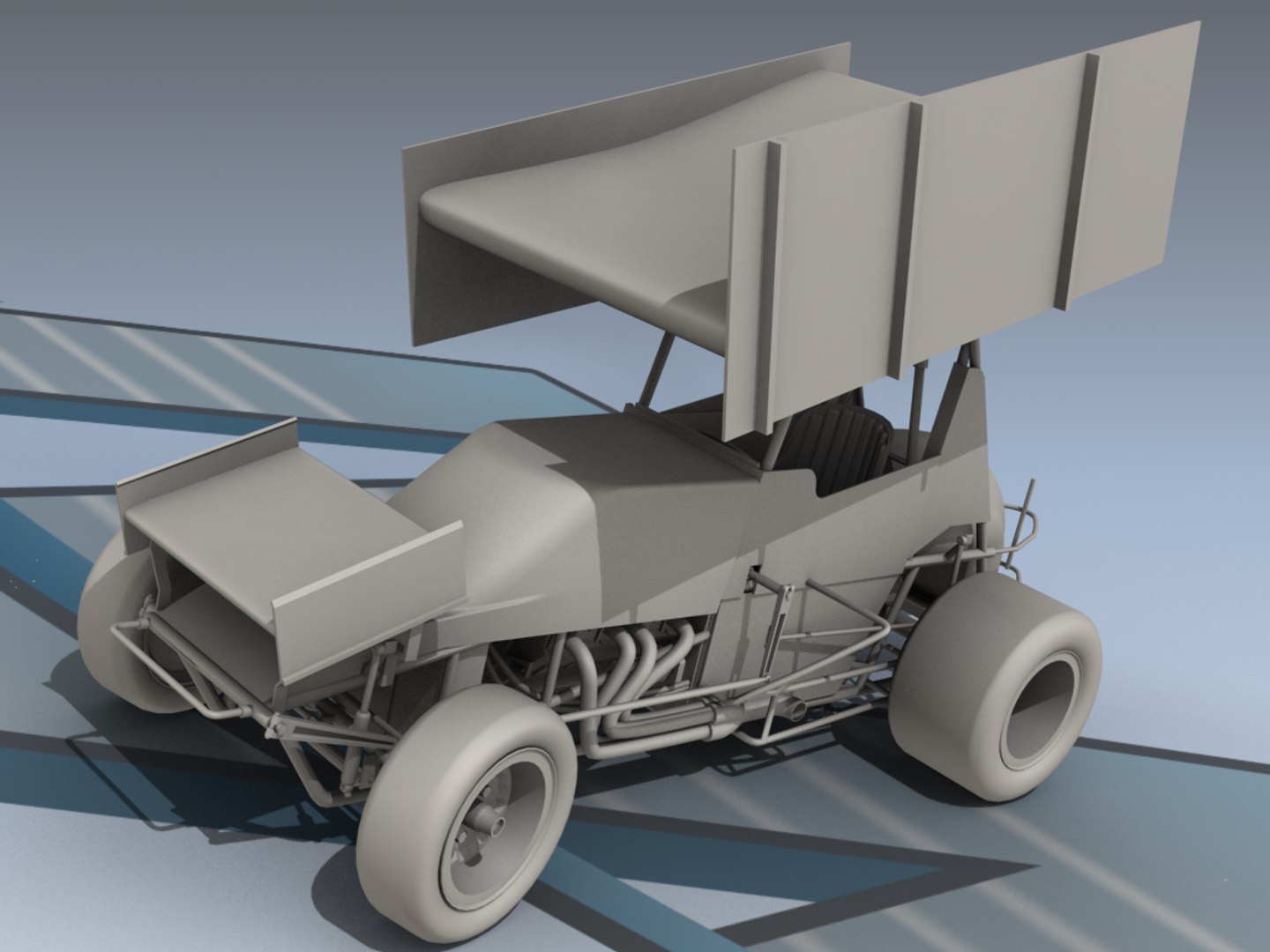 3d Sprint Car 9