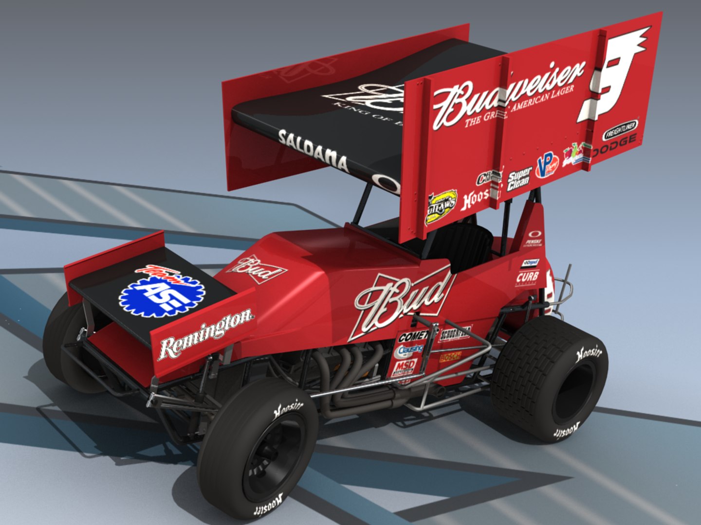 3d Sprint Car 9