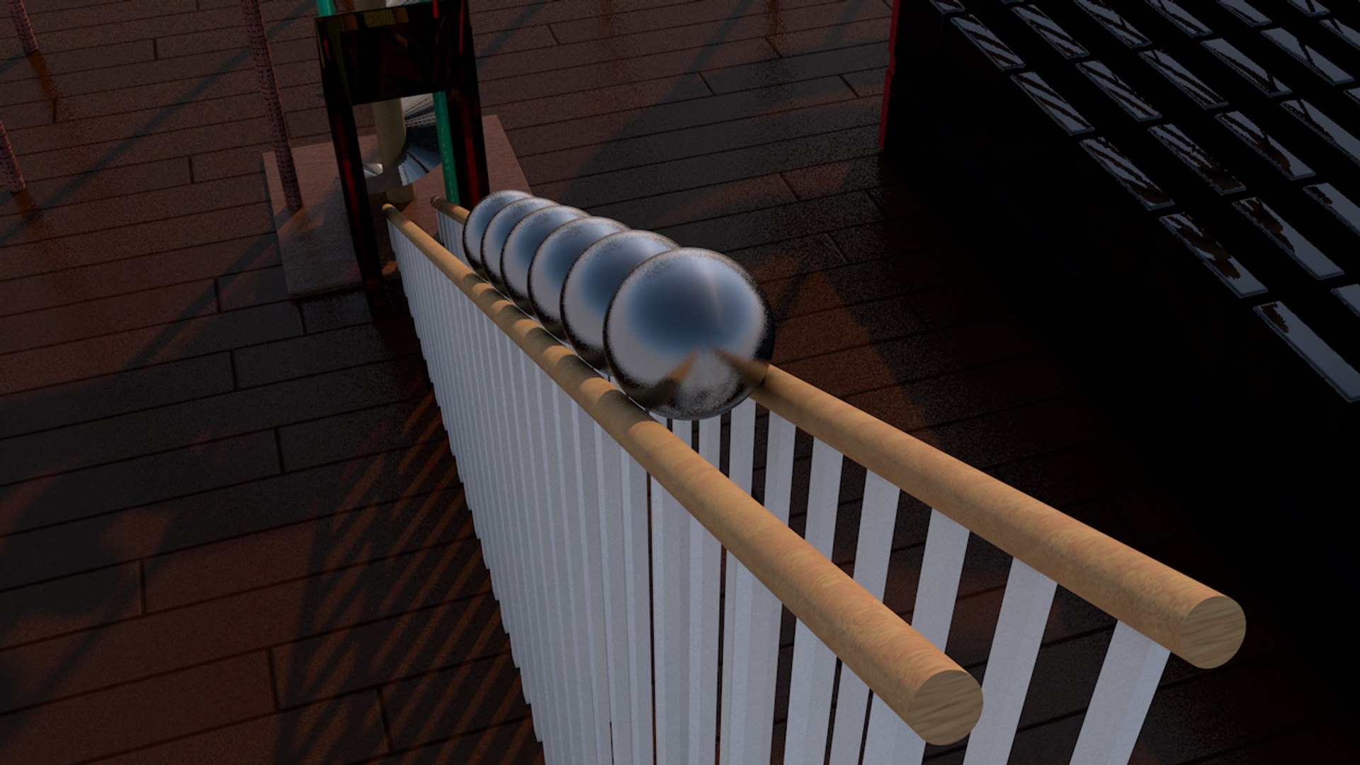 3d Model Of Marbles Machine