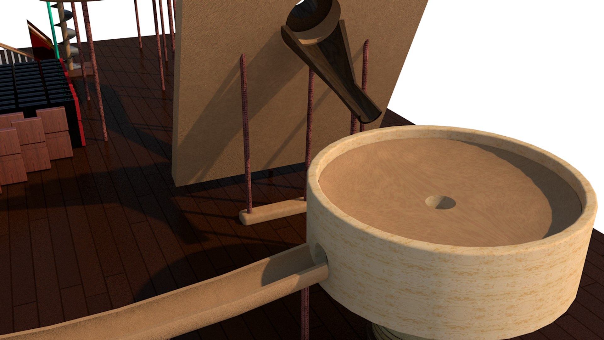 3d Model Of Marbles Machine