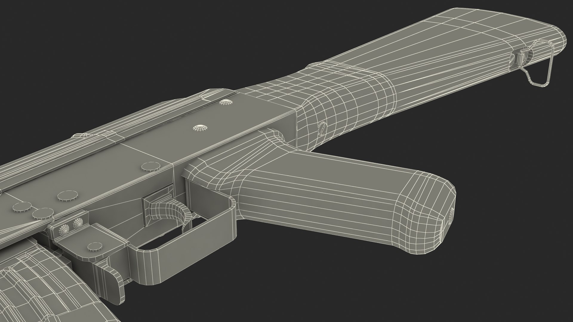 Damaged AK47 AAA Game Weapon 3D model - TurboSquid 2099645