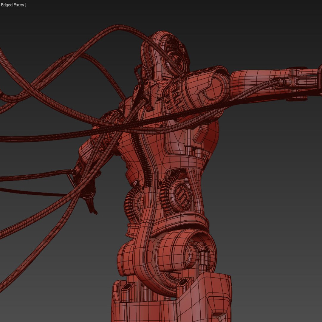 Man Robot Cyborg 3D Model - TurboSquid 1241524