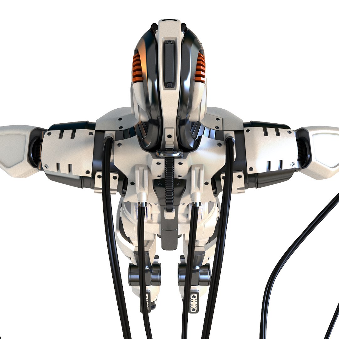 Man Robot Cyborg 3D Model - TurboSquid 1241524