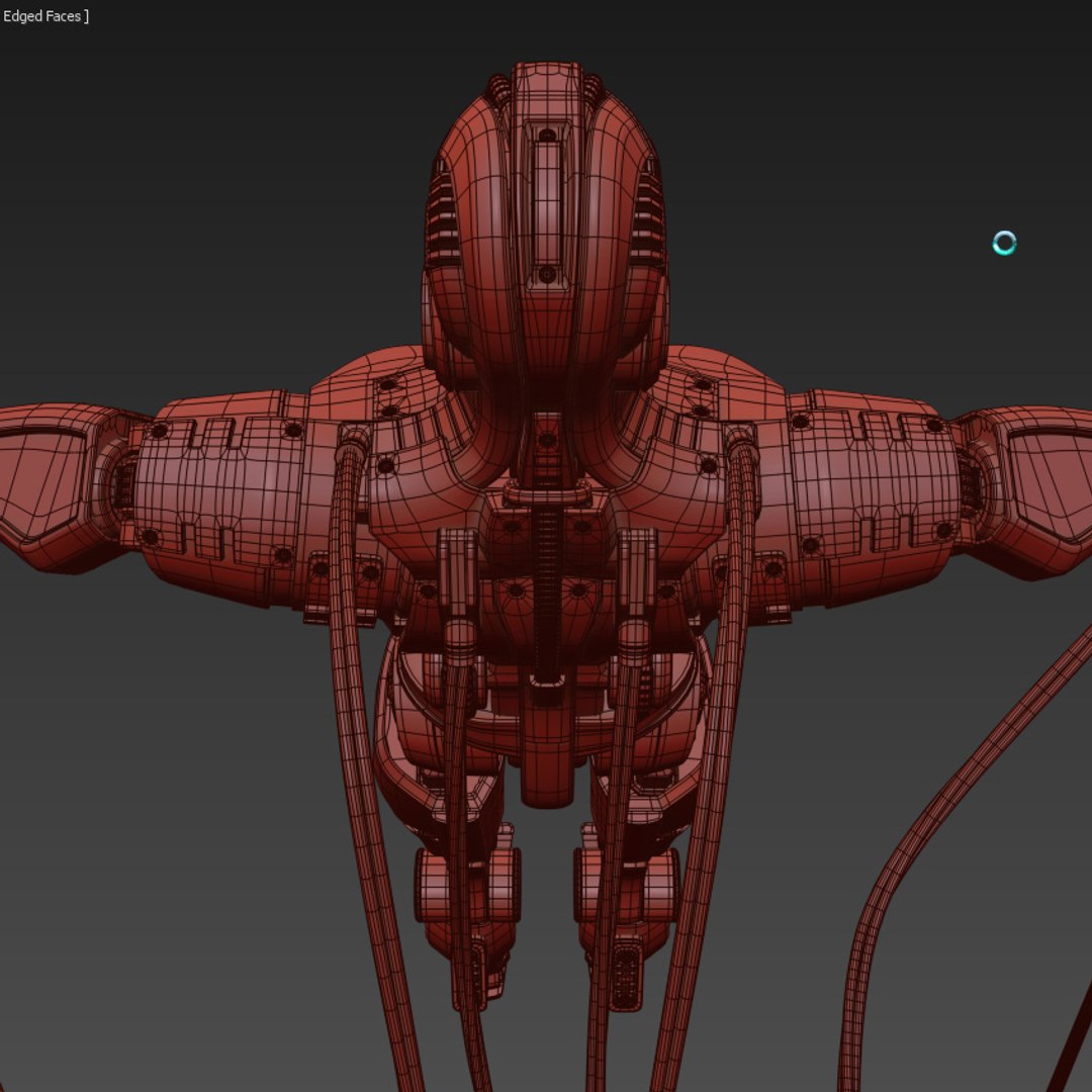 Man Robot Cyborg 3D Model - TurboSquid 1241524