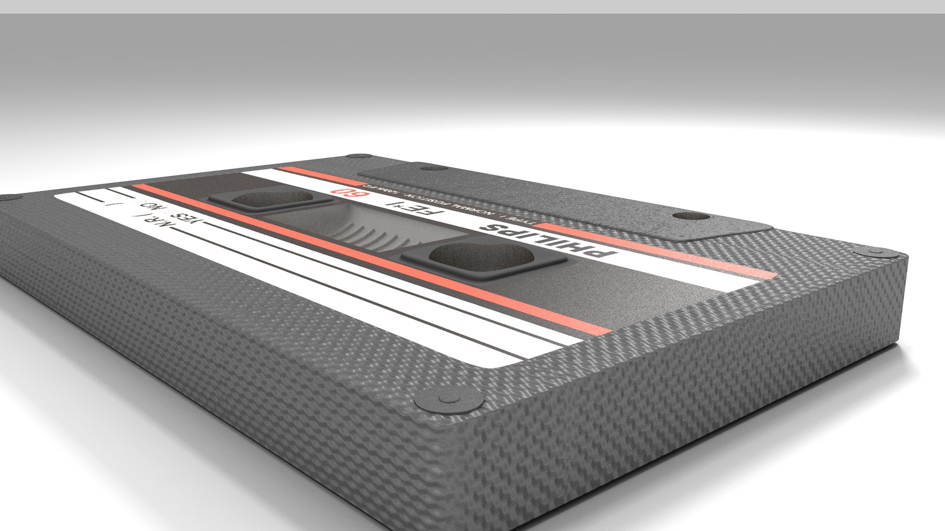 3D Model Cassette Audio Tape - TurboSquid 1737008