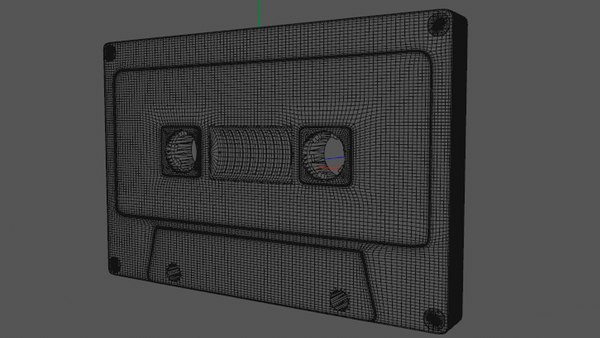 3D model Cassette Audio Tape - TurboSquid 1737008
