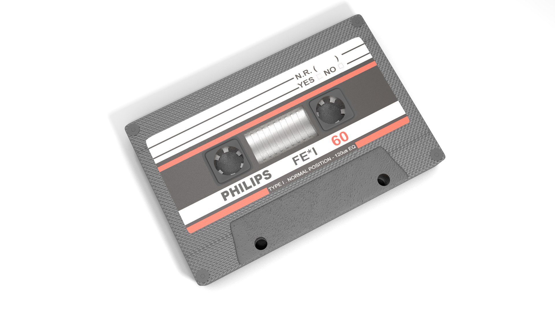 3D Model Cassette Audio Tape - TurboSquid 1737008