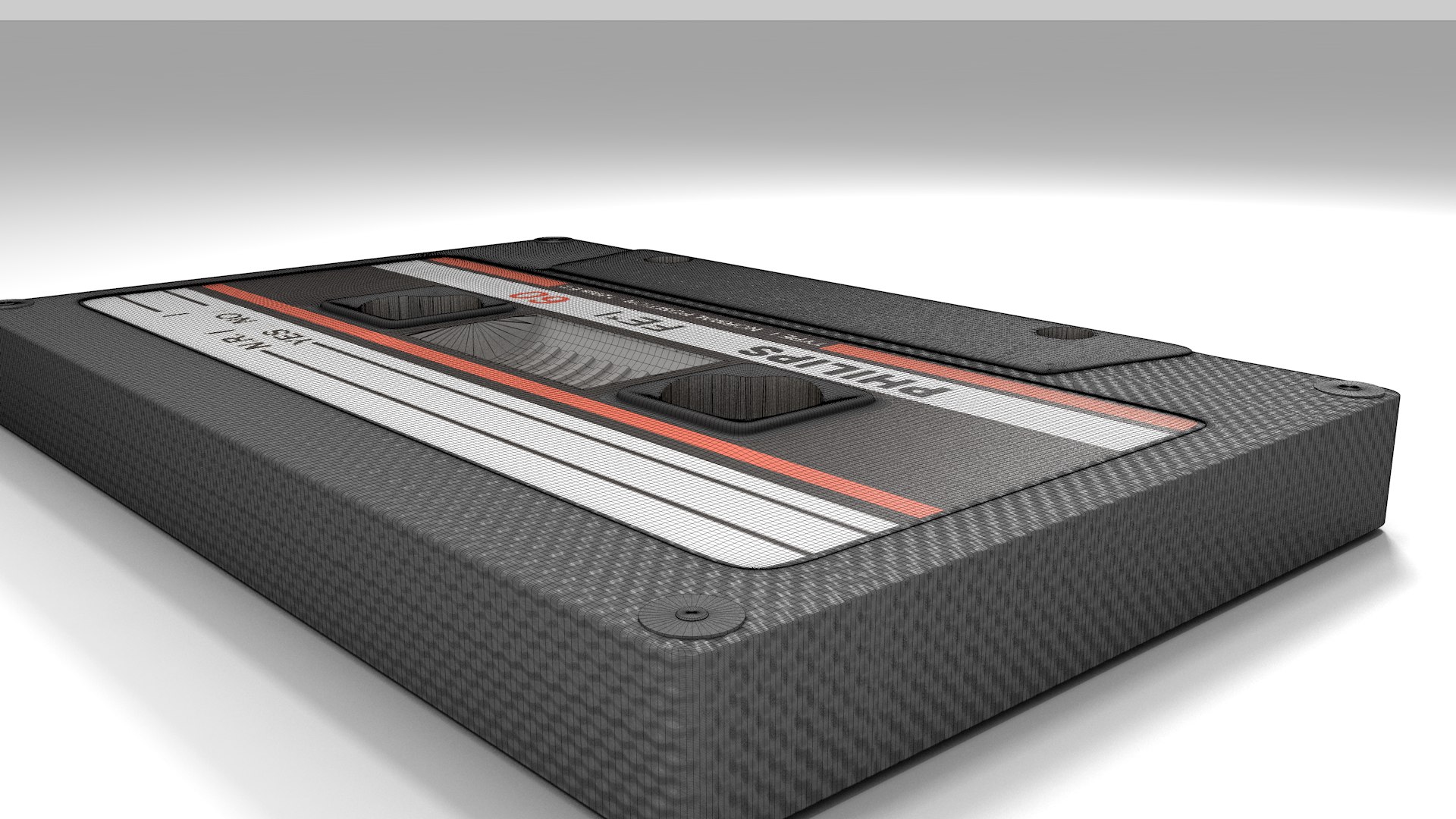 3D Model Cassette Audio Tape - TurboSquid 1737008