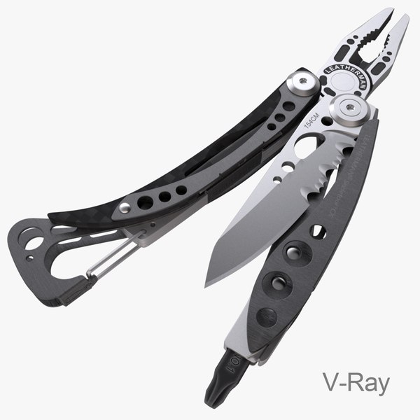 leatherman skeletool cx 3d model