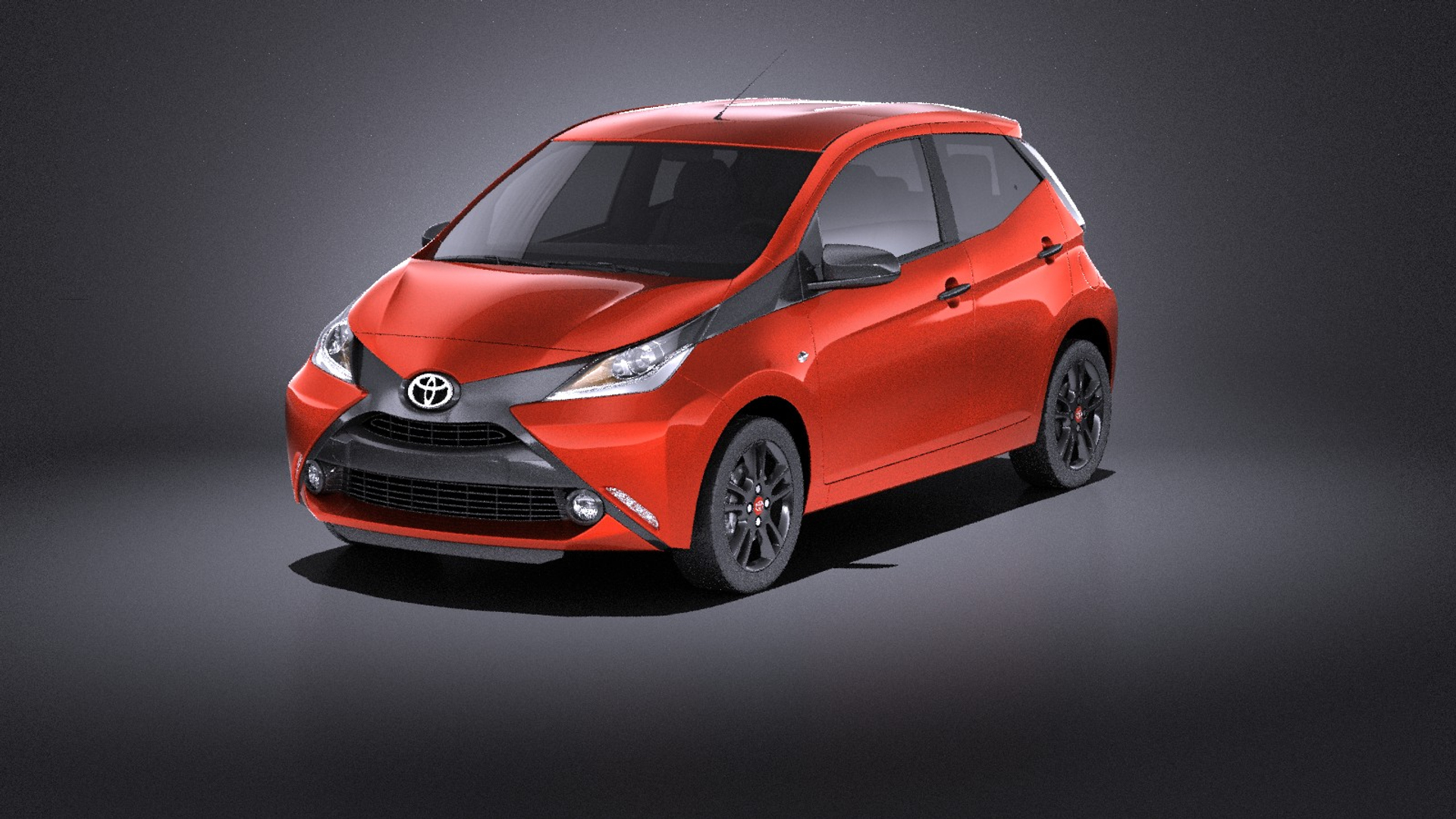 3D Model Toyota 2018 Aygo - TurboSquid 1251550