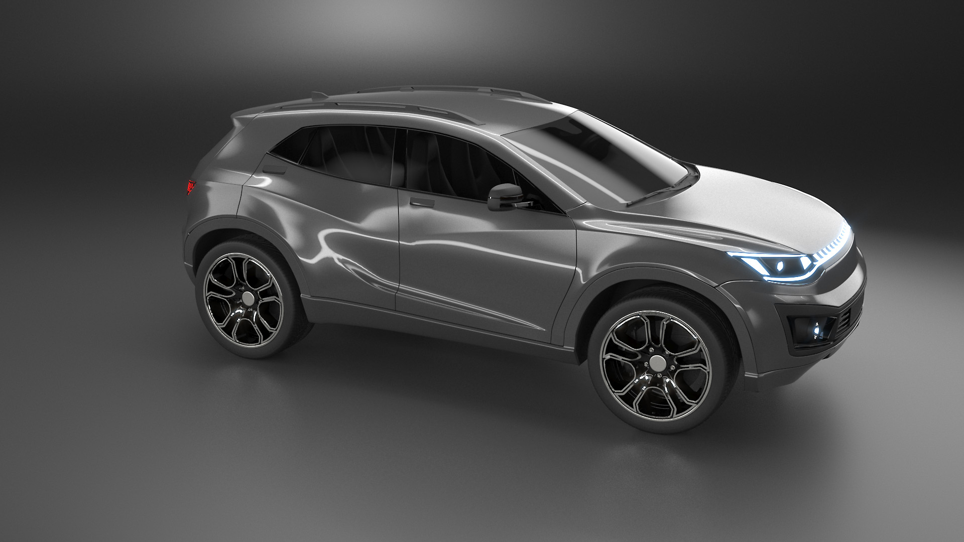 3D Generic Electric SUV - TurboSquid 1959474