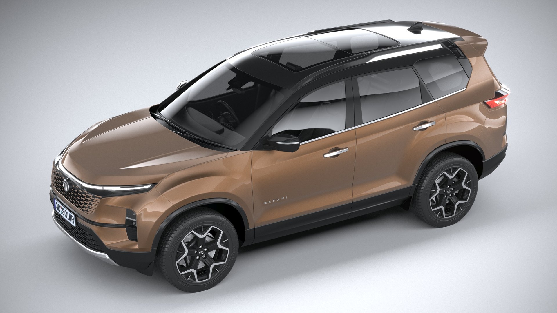 Tata Safari 2024 3D Model - TurboSquid 2205626