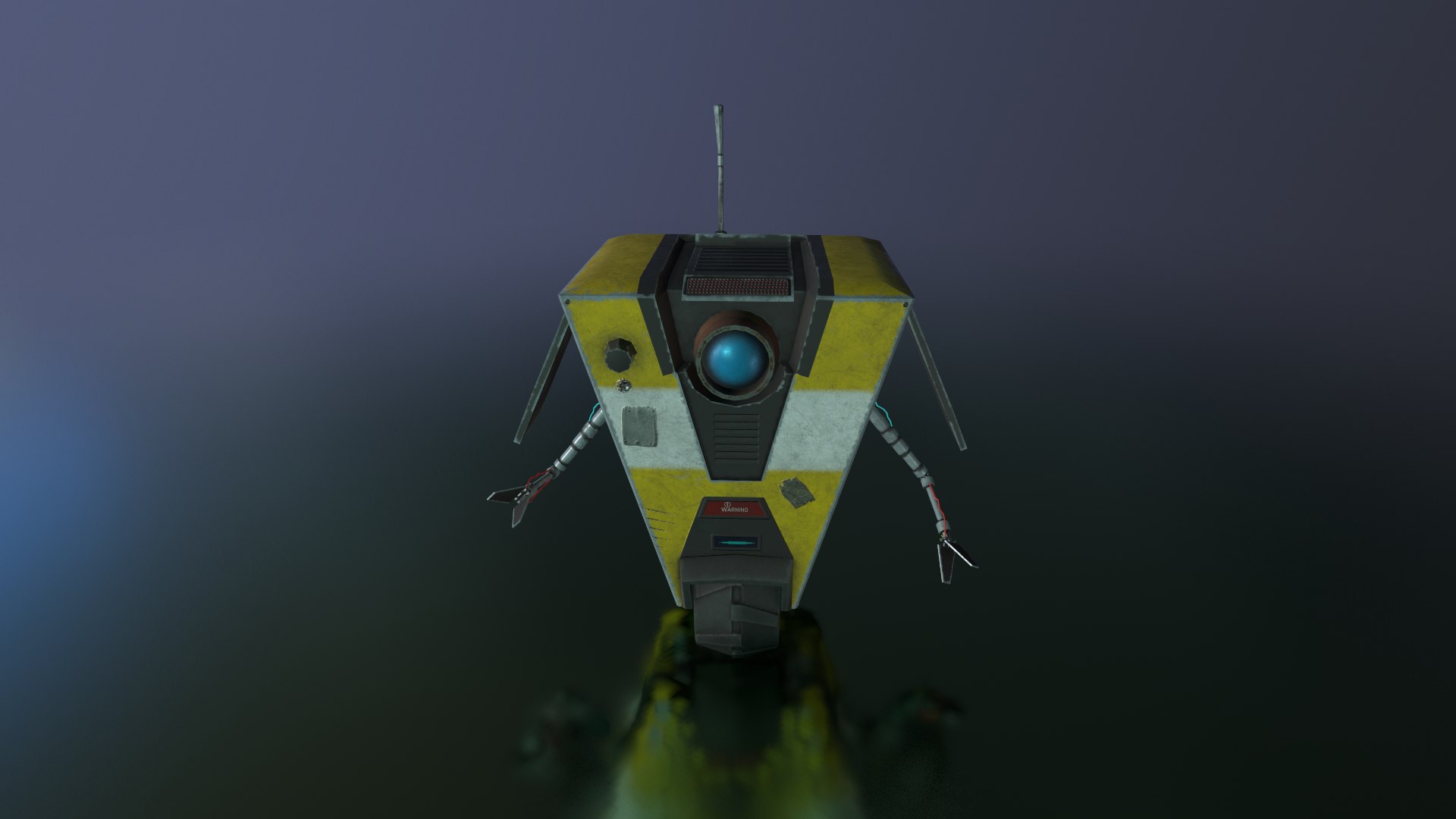 Claptrap Borderlands Model - TurboSquid 1425633